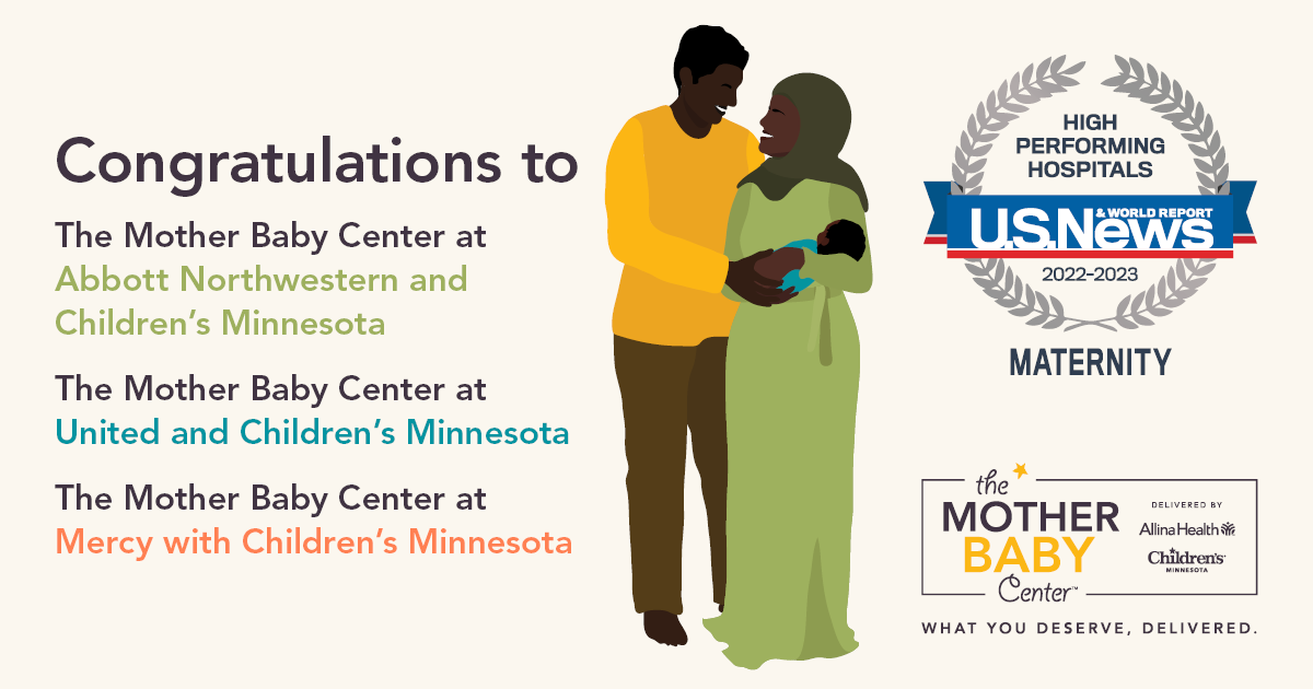 The Mother Baby Centers at Abbott Northwestern, United and Mercy ...